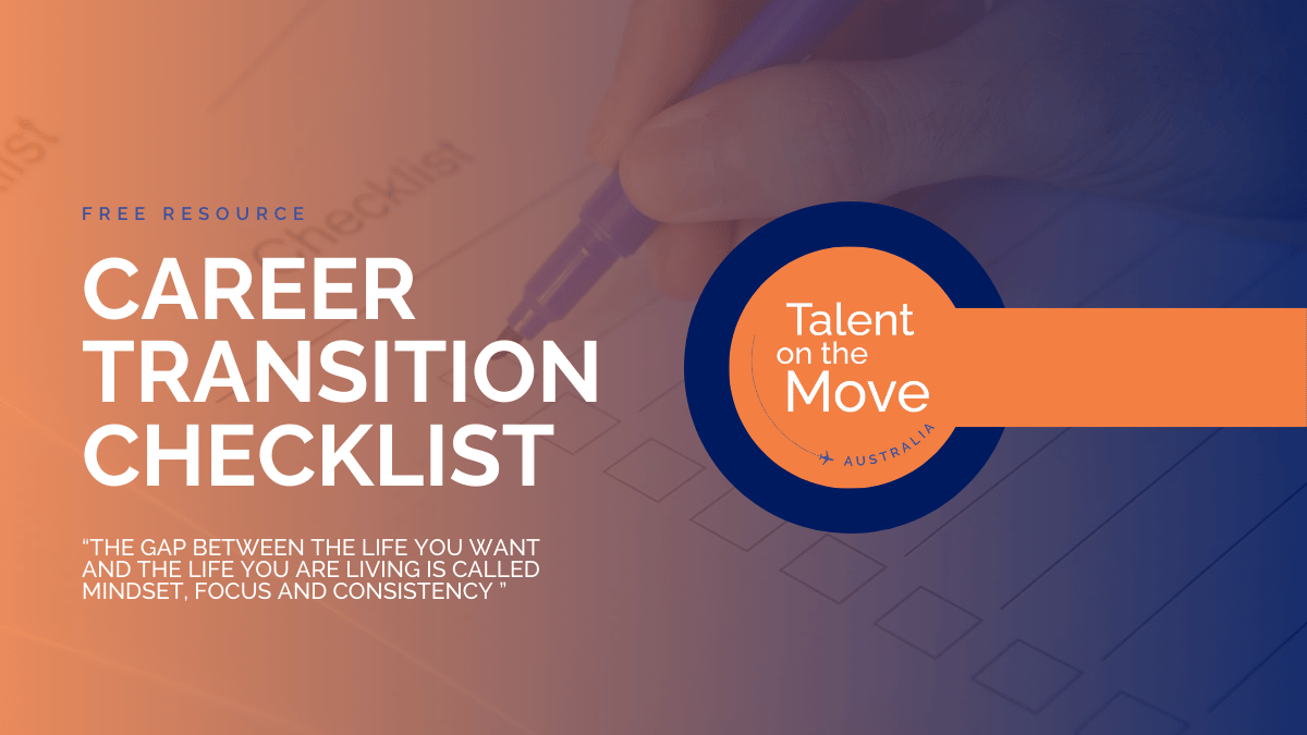 Career Transition Checklist - Talent on the Move